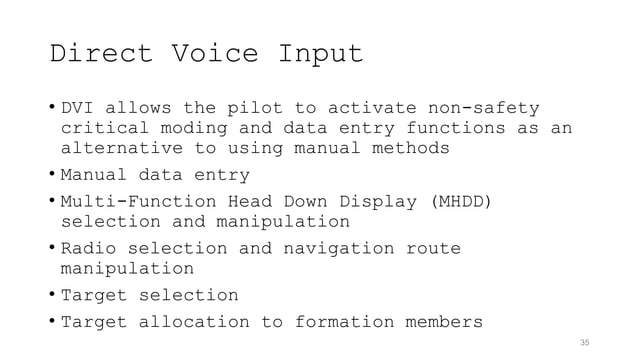 Heads up display and Types of flight controls.pptx