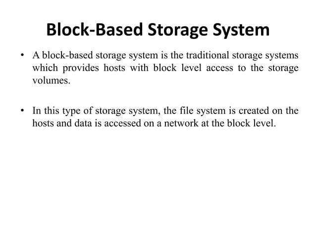 UNIT-III STORAGE Networking Technologies .PPT | Data Storage and Warehousing | Computing