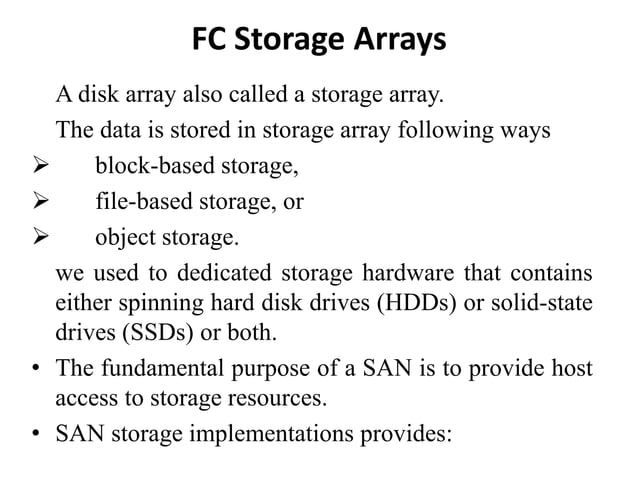 UNIT-III STORAGE Networking Technologies .PPT | Data Storage and Warehousing | Computing