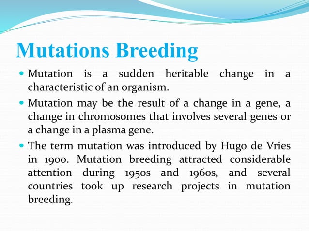 Breeding methods uitable for sexually and asexually propagated flower ...