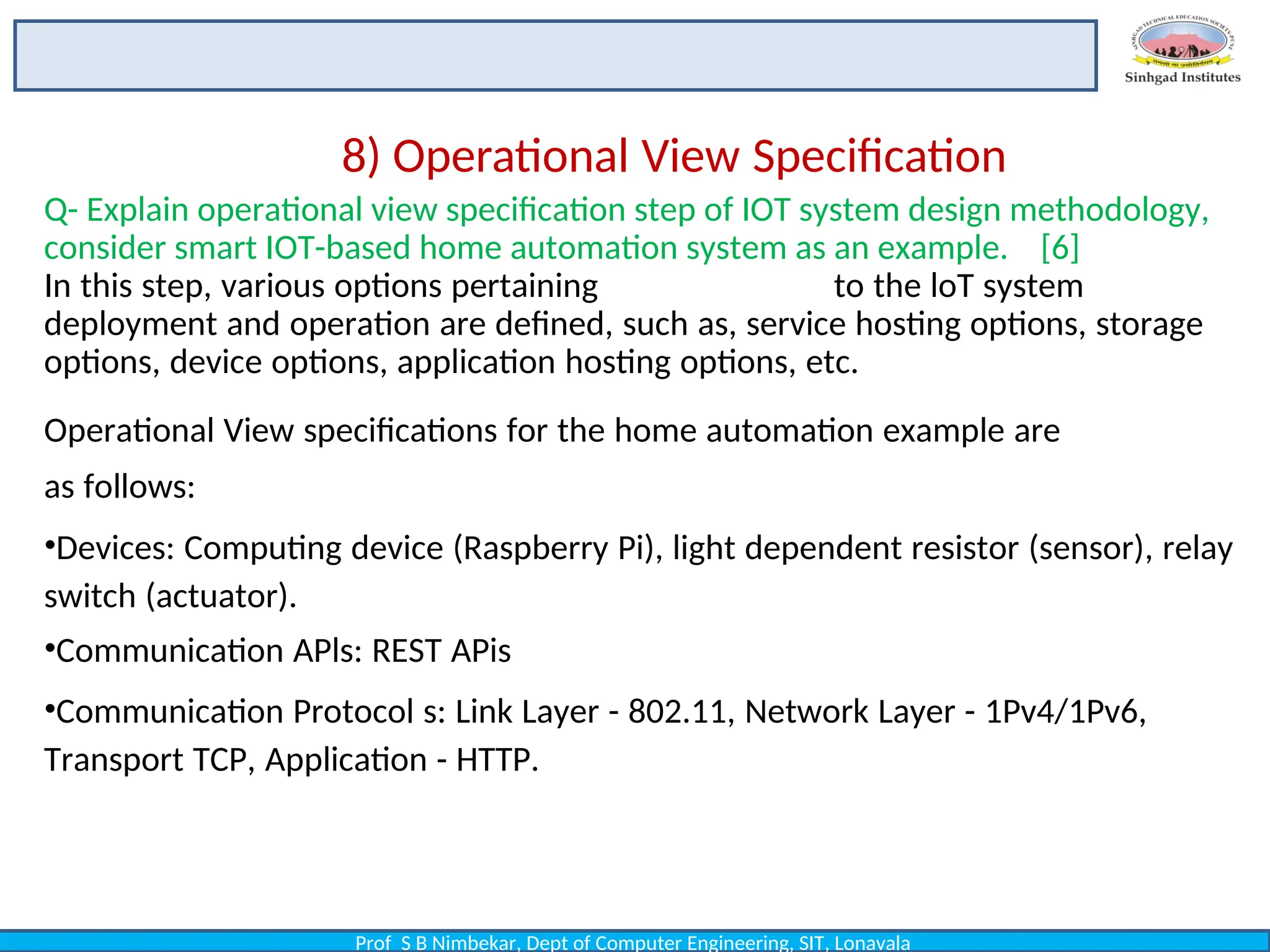 Unit-III internet of things sppu. .ppt