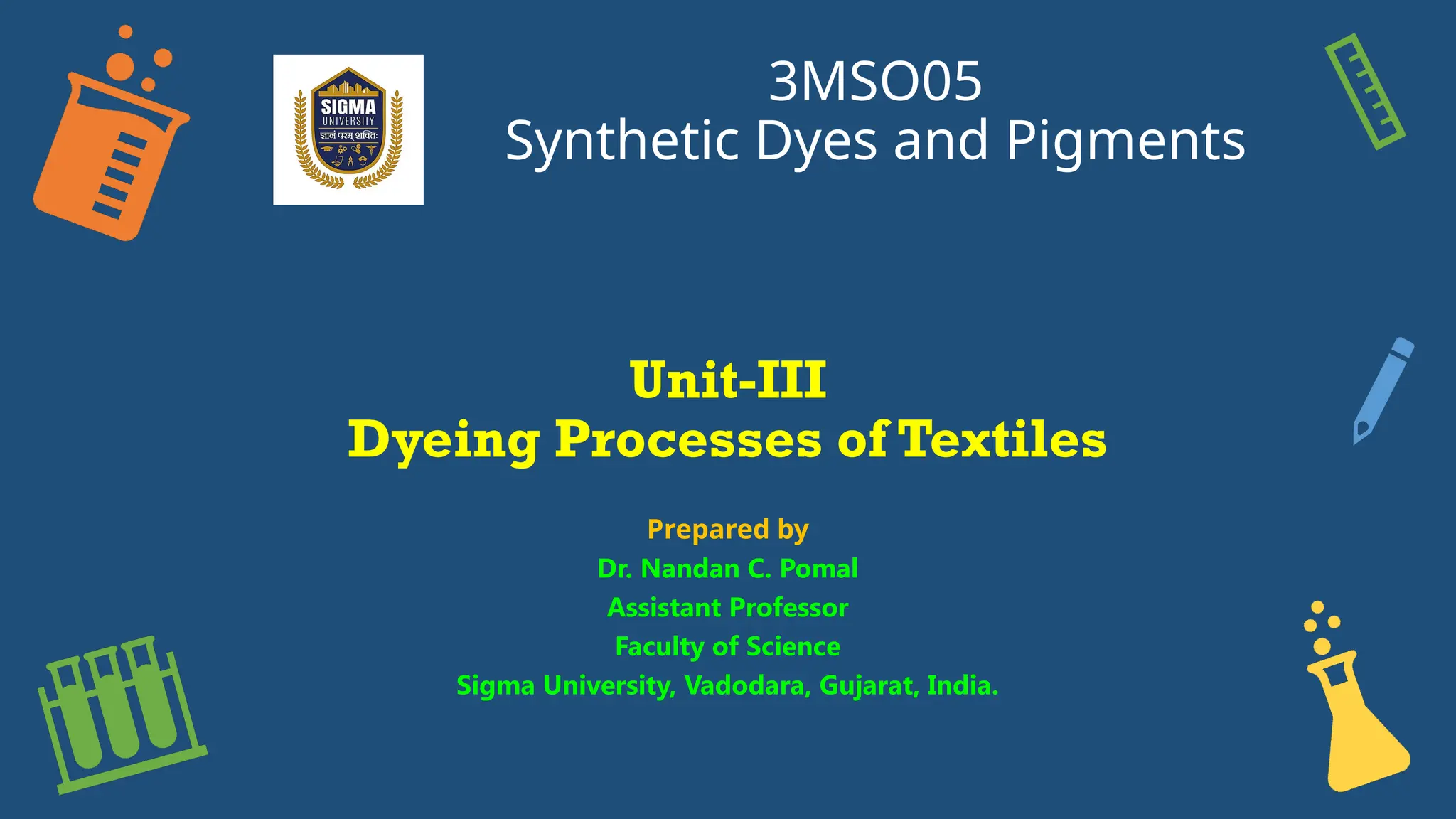 Dyeing Process of Textile for Dyes and Pigments | PPT