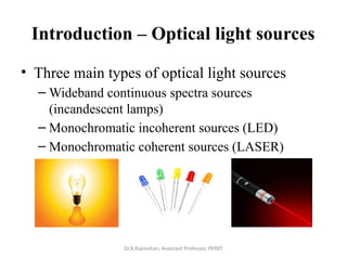 Laser and its working principles for ECE | PPTX