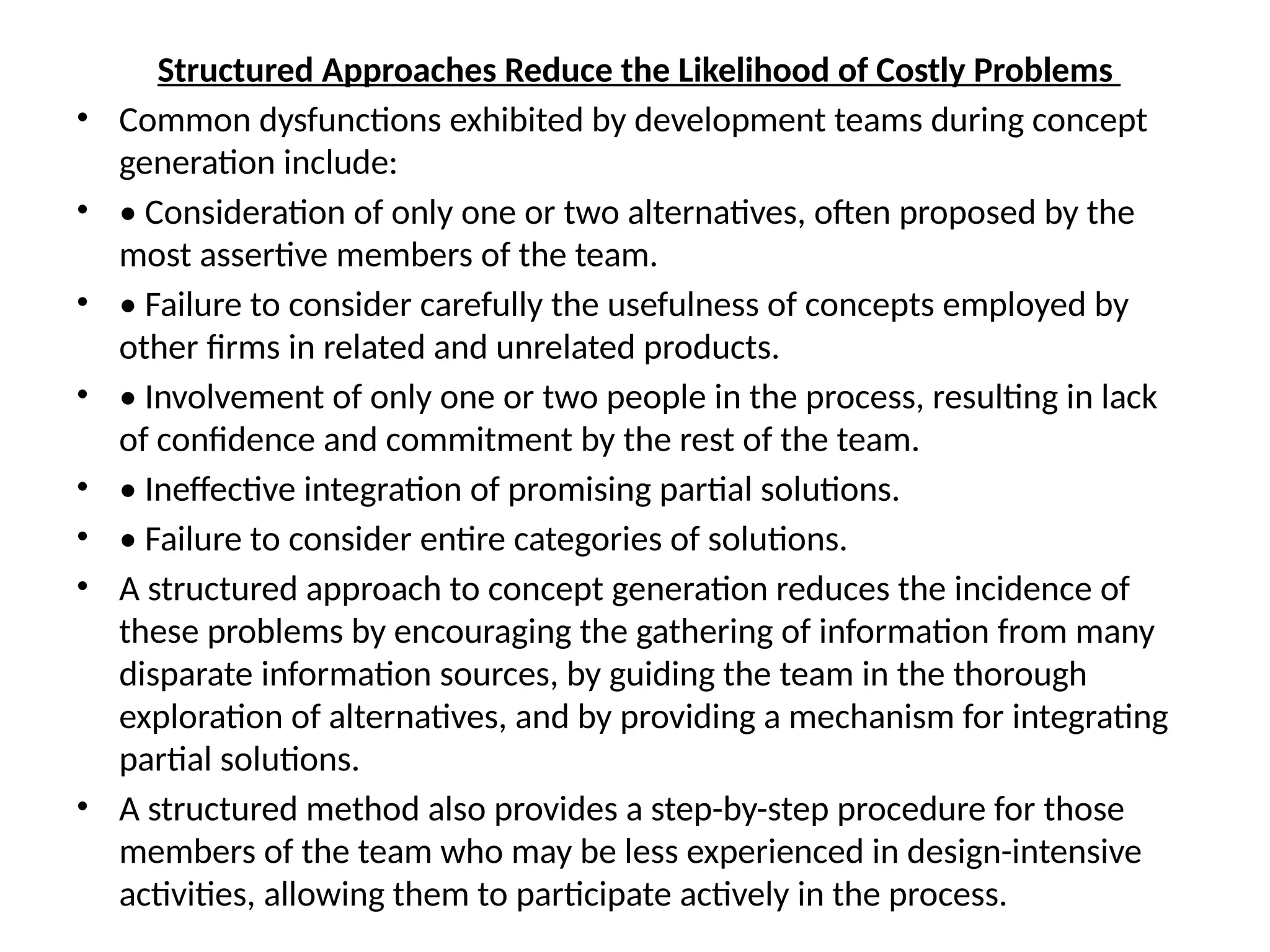 CONCEPT GENERATION METHOD IN PRODUCTION DESIGN AND DEVELOPMENT | PPTX