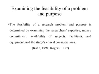 UNIT-III-A Conceptualizing Research Problems, Purpose, Hypothesis.ppt