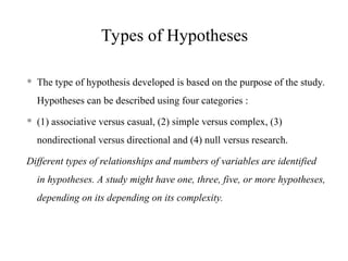 UNIT-III-A Conceptualizing Research Problems, Purpose, Hypothesis.ppt