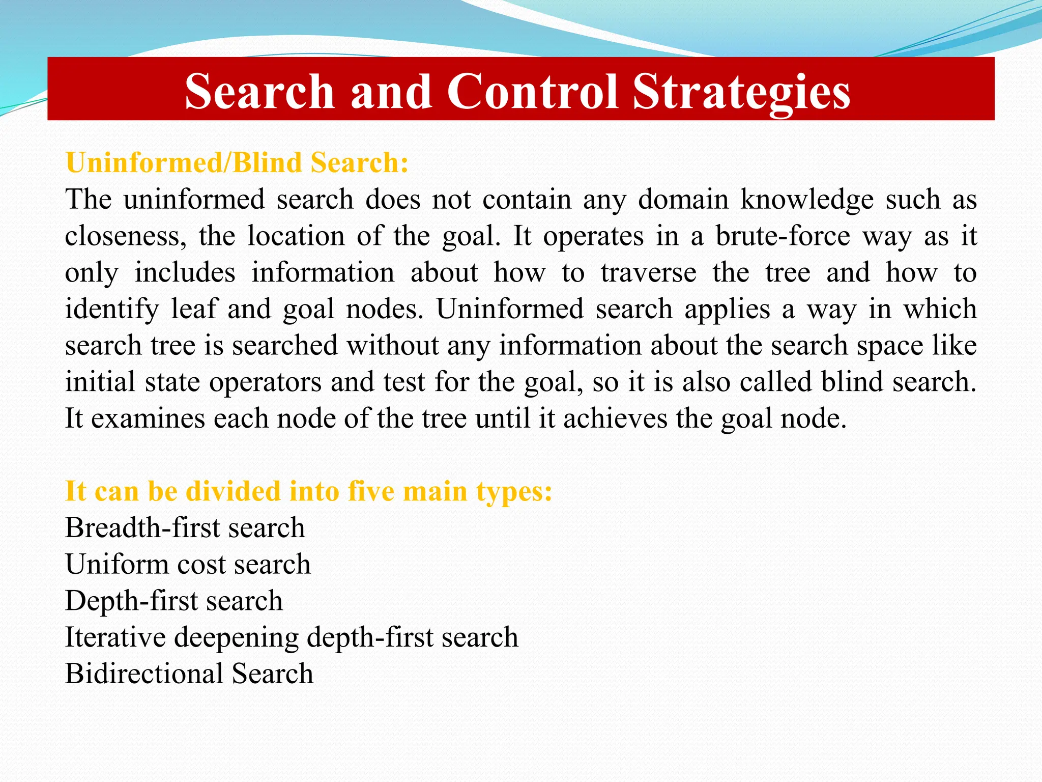 Unit-III-AI Search Techniques and solution's | PPTX