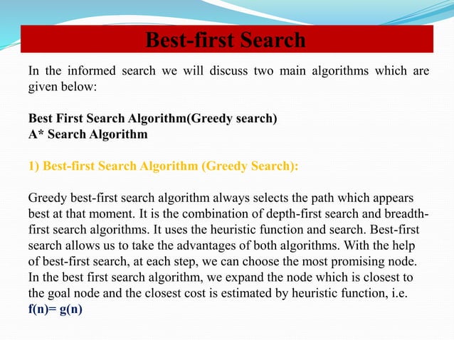 Unit-III-AI Search Techniques and solution's | PPTX | Search | Internet