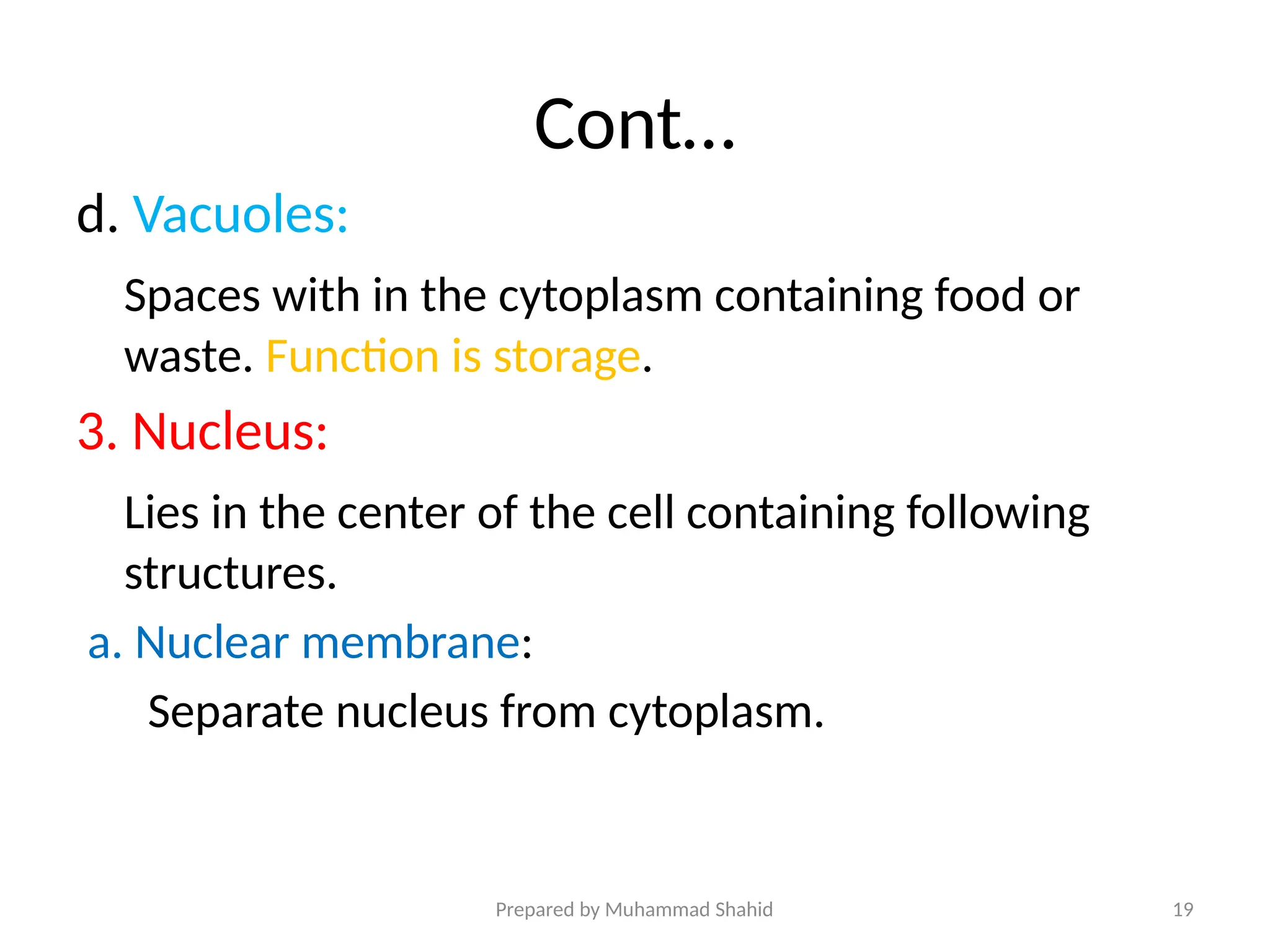 Anatomy and physiology of Cell, structure, cell cycle | PPTX
