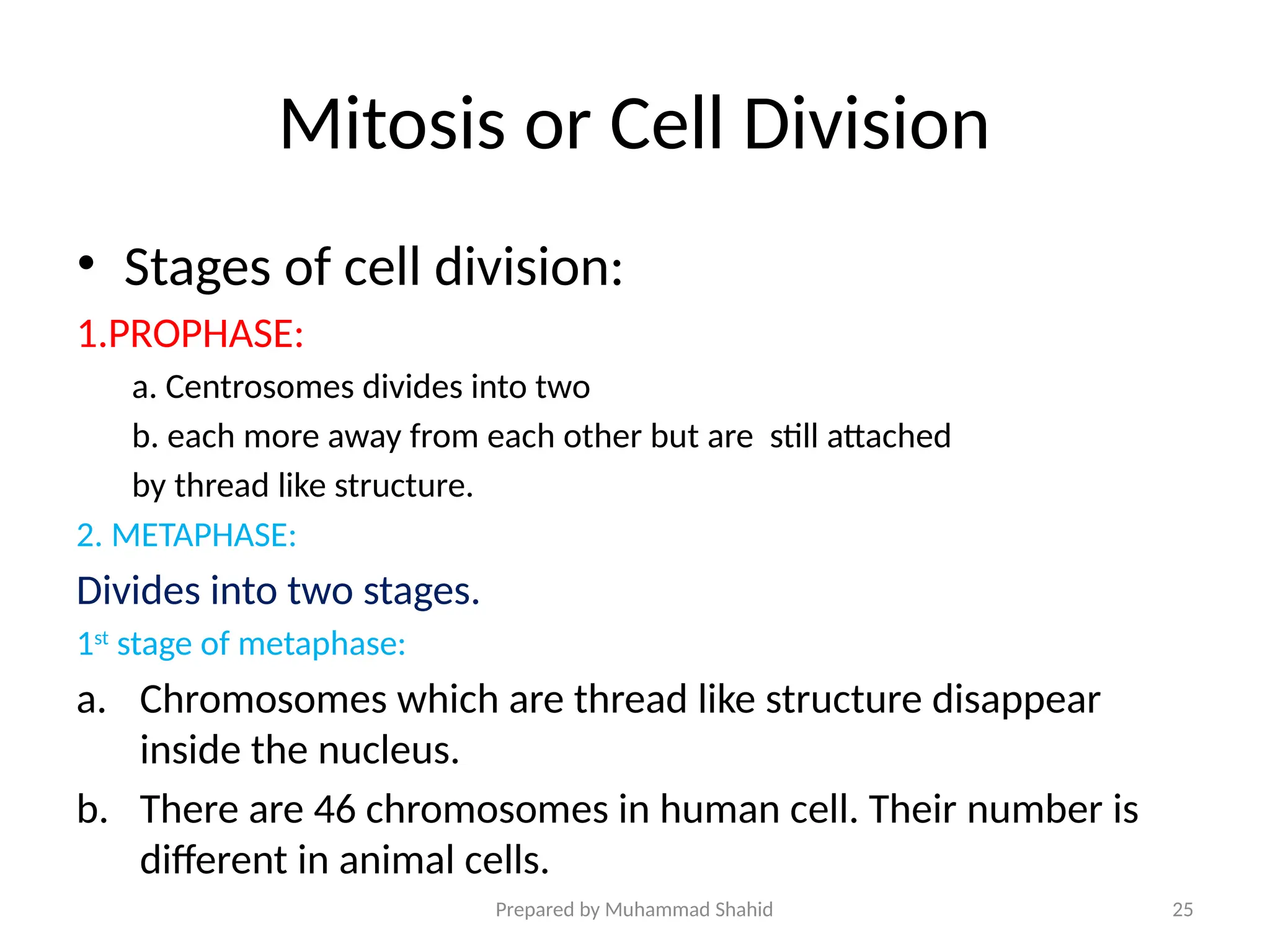 Anatomy and physiology of Cell, structure, cell cycle | PPTX