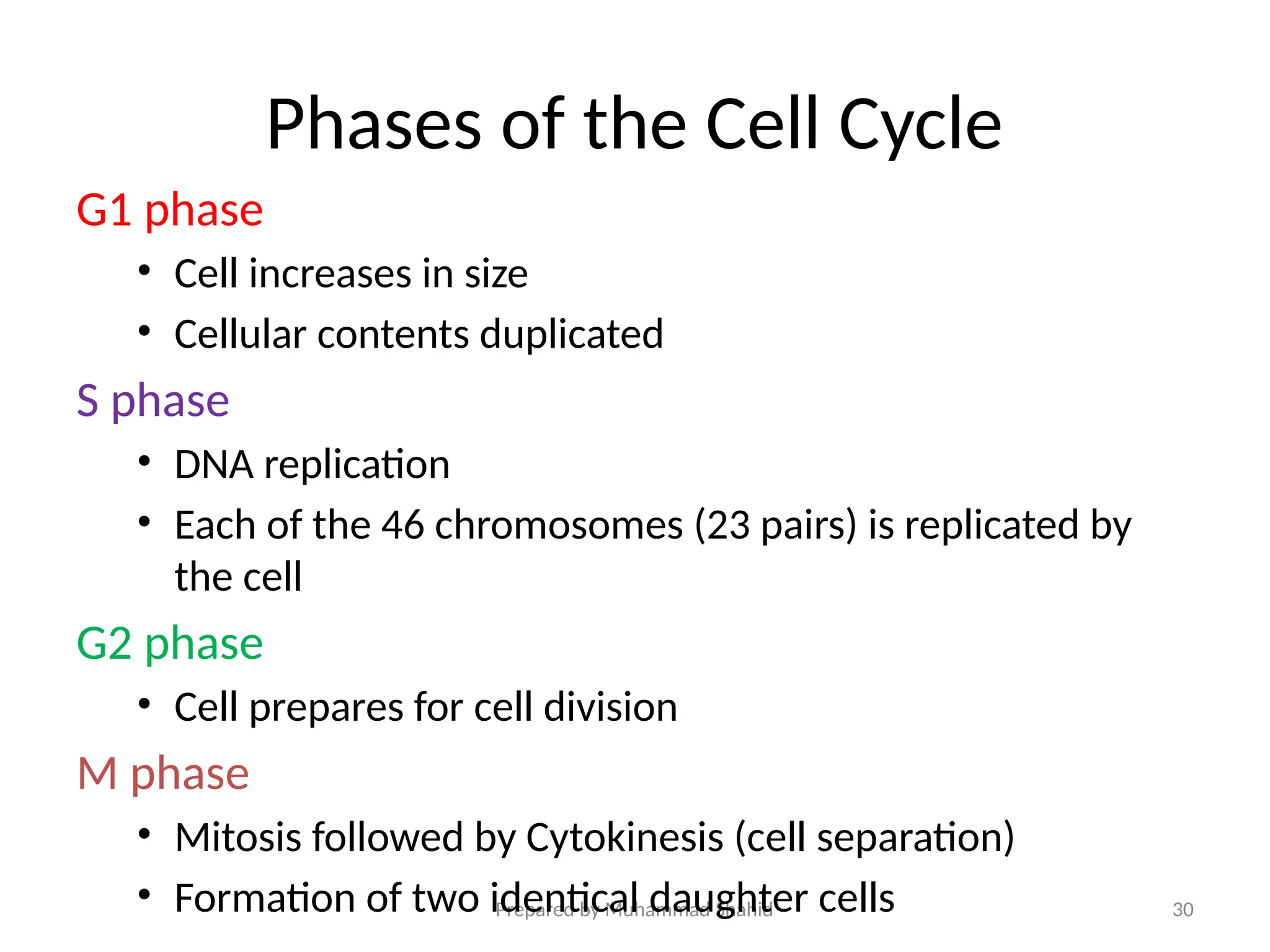 Anatomy and physiology of Cell, structure, cell cycle | PPTX