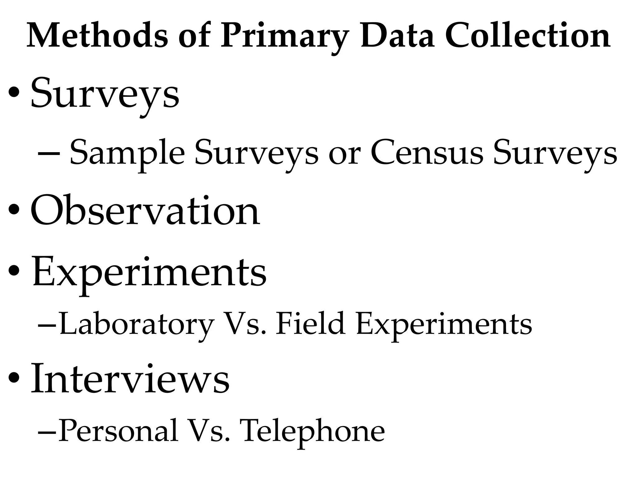 UNIT - III - Data Collection - PPT.pptx