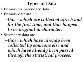 UNIT - III - Data Collection - PPT.pptx