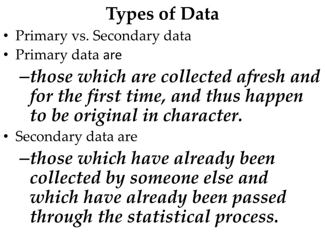 UNIT - III - Data Collection - PPT.pptx