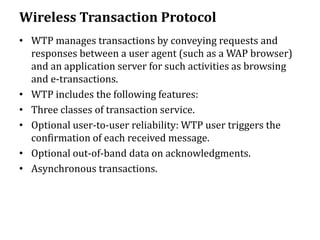 Unit iii - mobile ip and wireless access protocol | PPT