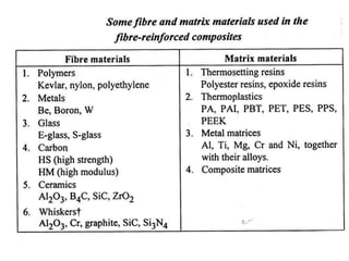NON-METALLIC MATERIALS | PPTX