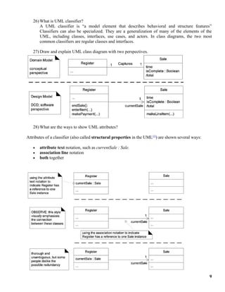 Unit iii-ooad-notes-revised | PDF