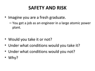engineer's are responsible for safety | PPT