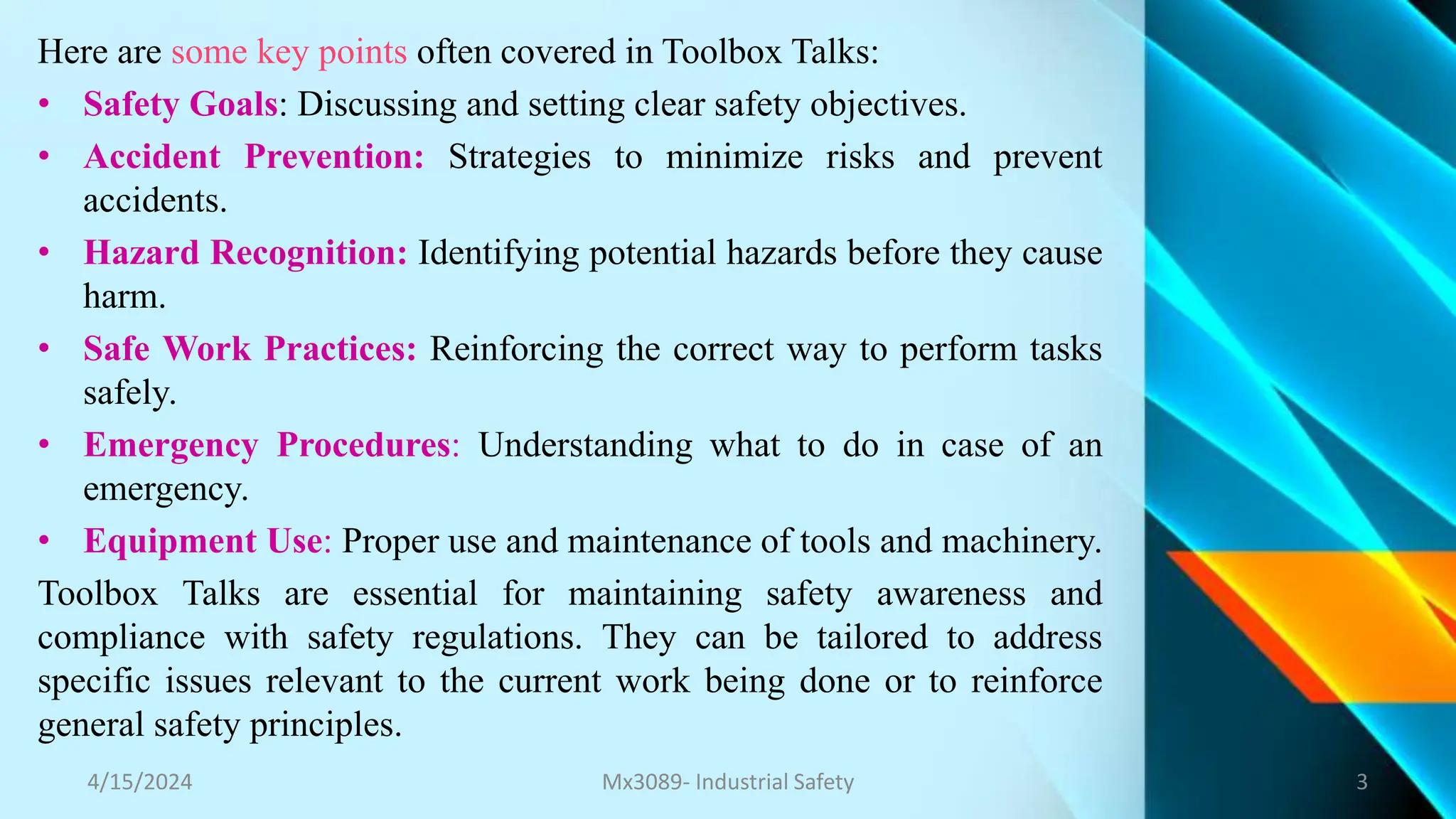 Industrial Safety Unit -III- Safety activities.pptx