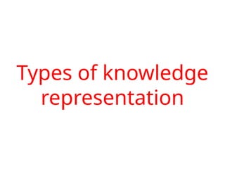 issues knowledge representation ai in AI | PPTX | Programming Languages | Computing