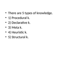 issues knowledge representation ai in AI | PPTX | Programming Languages | Computing
