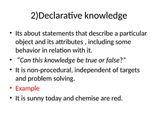 issues knowledge representation ai in AI | PPTX | Programming Languages ...