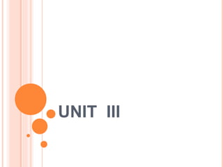 UNIT - III CL.pptx