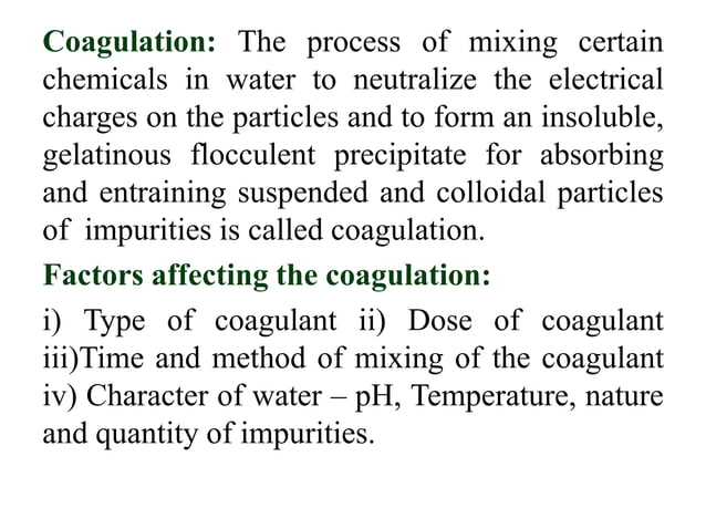 UNIT -III Coagulation and flocculation.ppt