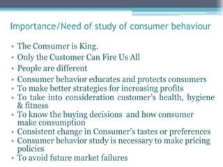 Unit Iii Consumer Behaviour Meaning Concept Features Pptx