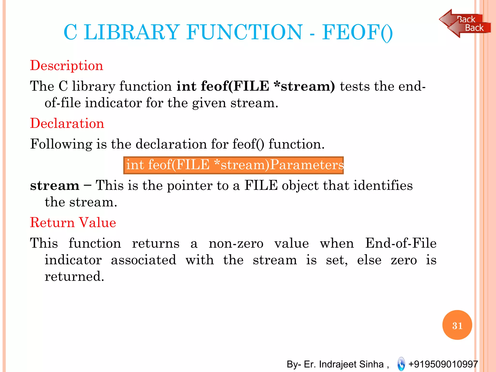 file handling, dynamic memory allocation | PPT