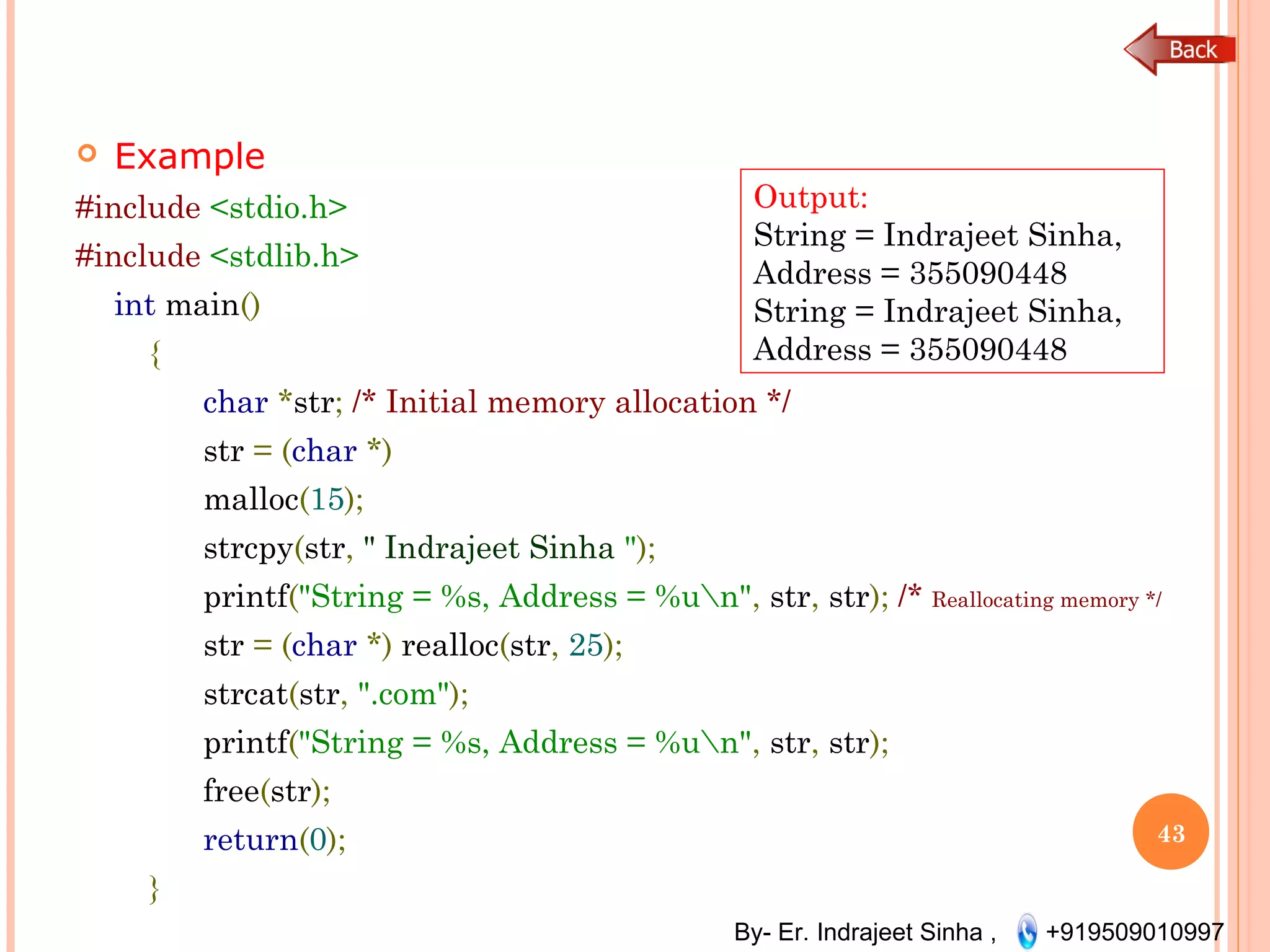 file handling, dynamic memory allocation | PPT