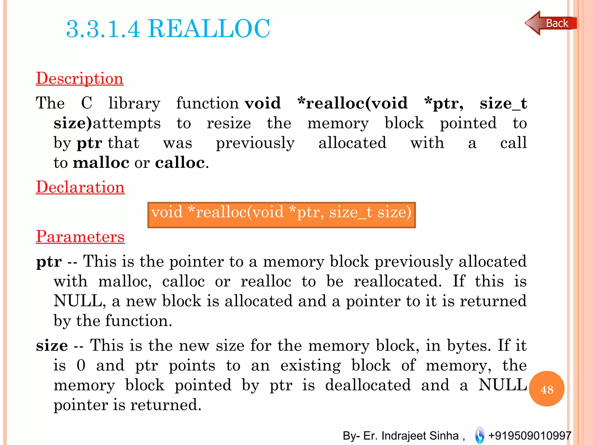 file handling, dynamic memory allocation | PPT