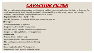 Unit-III Filter Circuits and Zener Diode.pptx