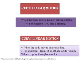 Forms of Motion & Types | PPTX