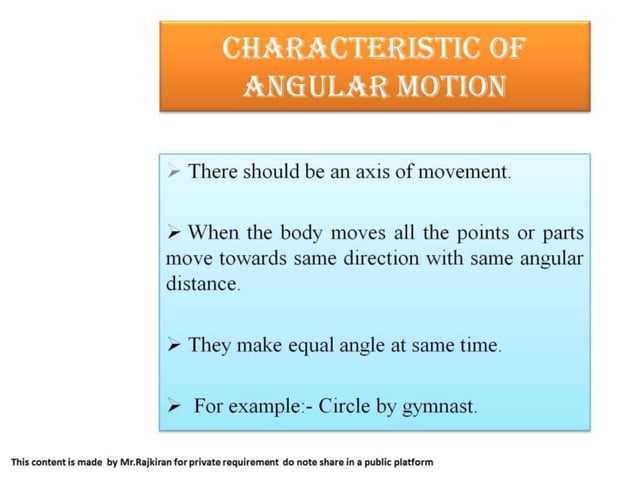 Forms of Motion & Types | PPTX