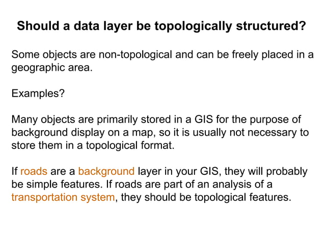 UNIT - III GIS DATA STRUCTURES (2).ppt | Graphics Software | Computer Software and Applications
