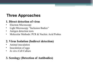 lab diagnosis of viral diseases | PPTX