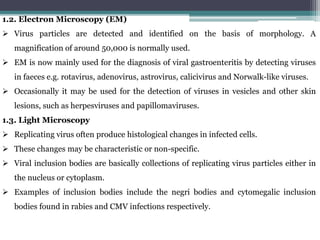 lab diagnosis of viral diseases | PPTX