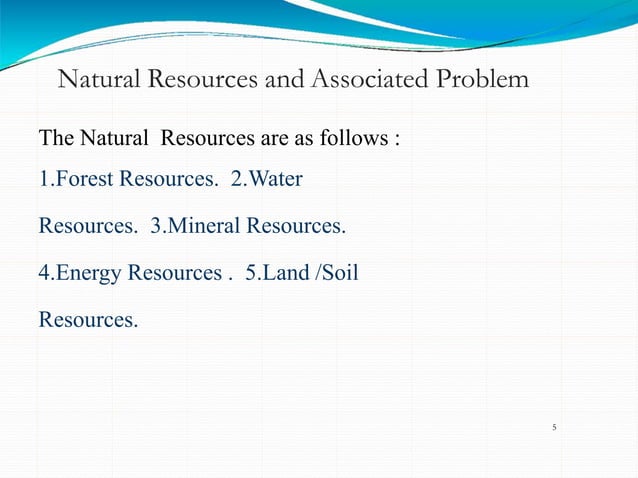 Unit - III Natural Resources.ppt