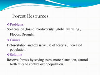 Unit - III Natural Resources.ppt