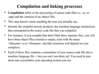 INTRODUCTION TO C PROGRAMMING in basic c language | PPT