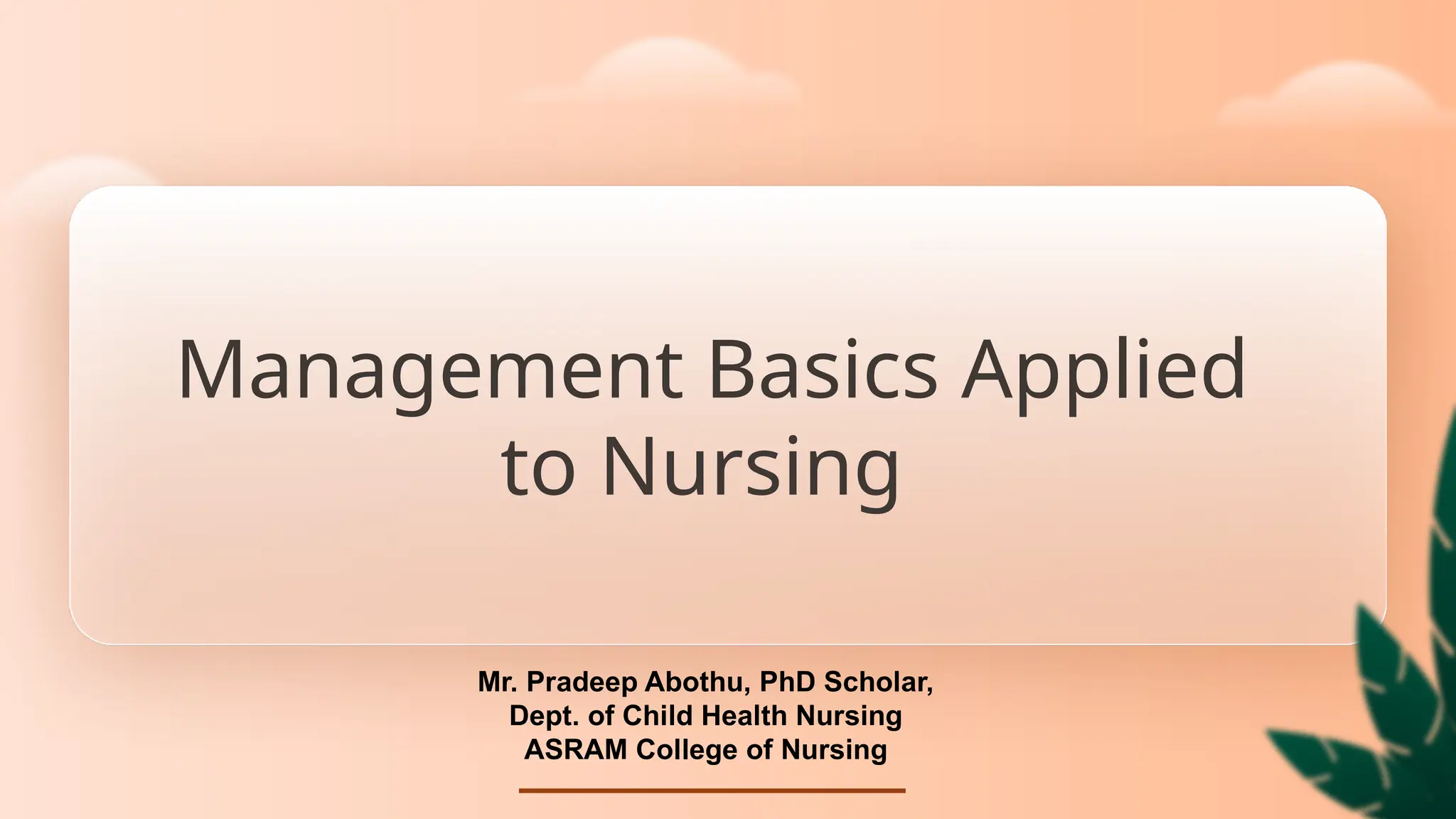 UNIT-II INTRODUCTION TO MANAGEMENT PROCESS.pptx