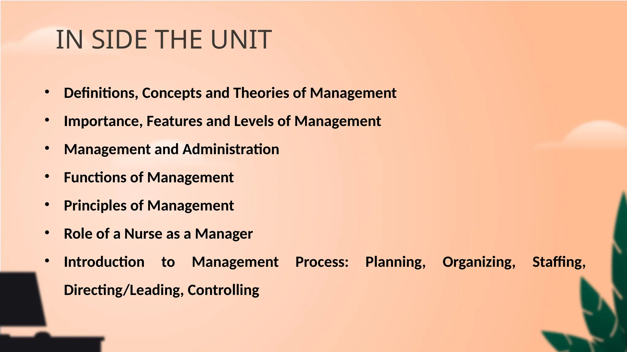 UNIT-II INTRODUCTION TO MANAGEMENT PROCESS.pptx