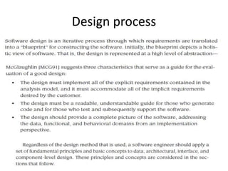 Unit iii(part a- design process model) | PPTX | Programming Languages | Computing