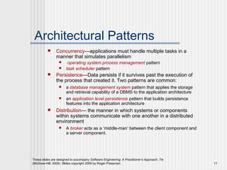Unit iii(part b - architectural design) | PPT