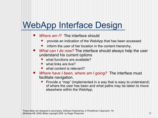 Unit iii(part c - user interface design) | PPT