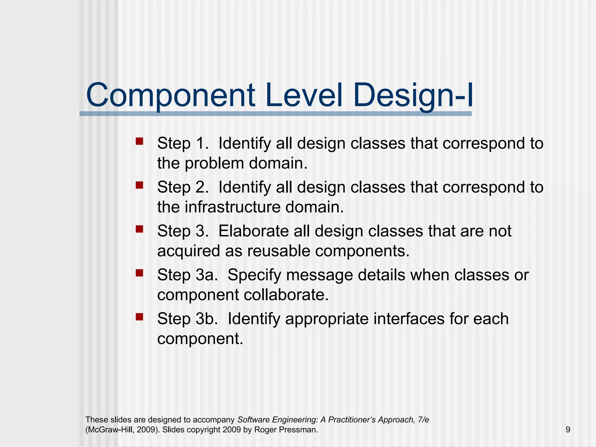 Unit iii(part d - component level design) | PPT | Desktop Publishing | Computer Software and ...