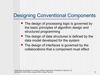Unit iii(part d - component level design) | PPT