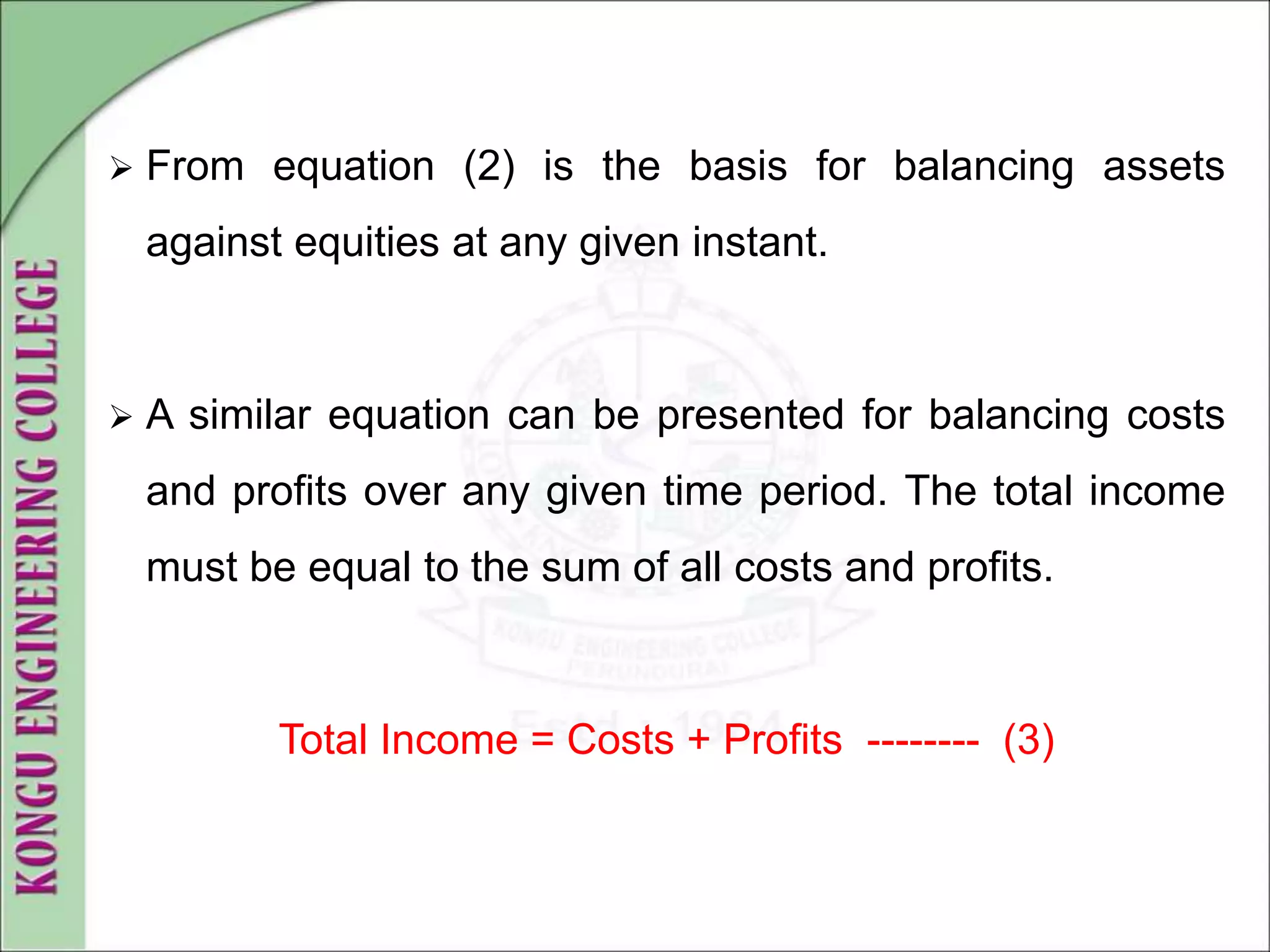PROCESS ENGINEERING & ECONOMICS - COST ACCOUNTING & ESTIMATION | PPTX