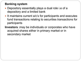 Depository System | PPT